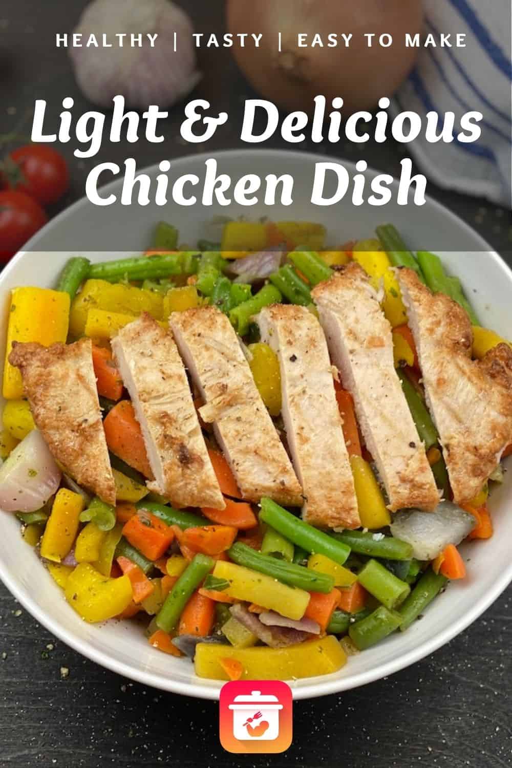 Light & Delicious Chicken Dish: Colorful Chicken